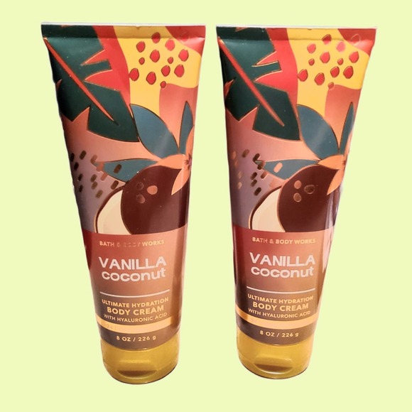 Bath & Body Works | Bath & Body | 2 Vanilla Coconut Ultimate Hydration Body Creams By Bath And ...